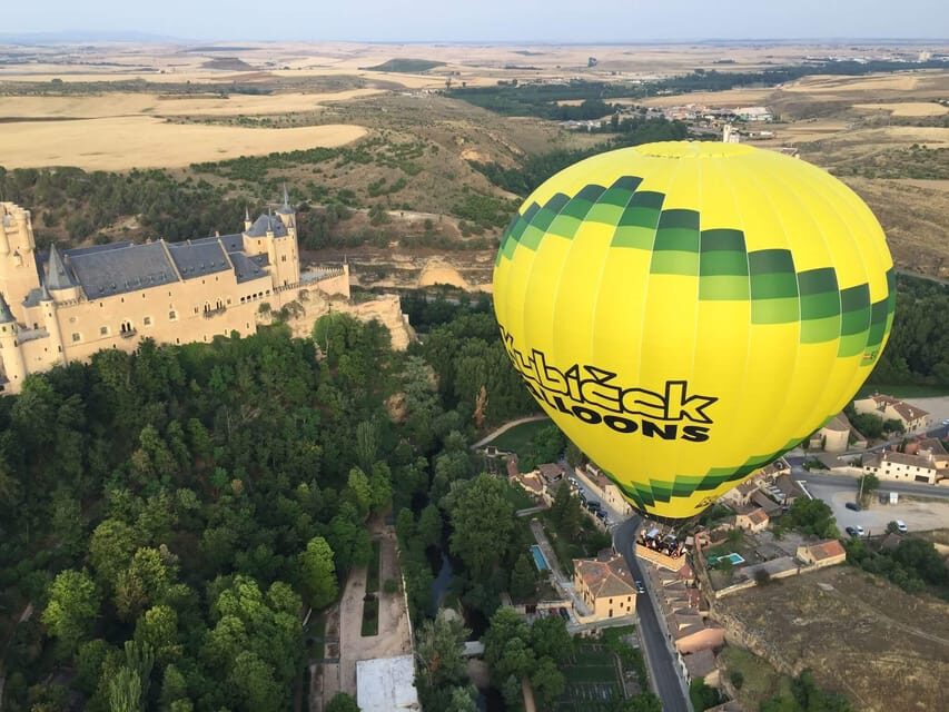 Segovia: Hot Air Balloon Flight with Picnic and Cava - The Launch Site and Safety Briefing