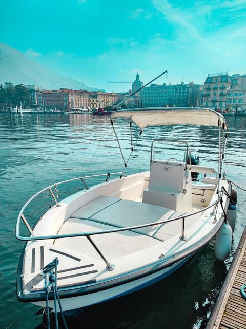 Self Drive Boat Lake Como (7pax): be a Captain, no License! - The Boat and Its Features
