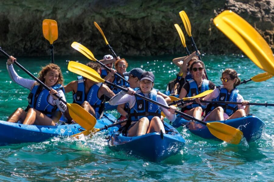 Sesimbra: Arrabida Natural Park & Caves Guided Kayaking Tour - What’s Included and What’s Not