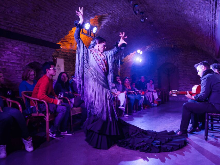 Seville: Flamenco Dreams Show with Drink in an Arabic Vault - The Performers and the Performance