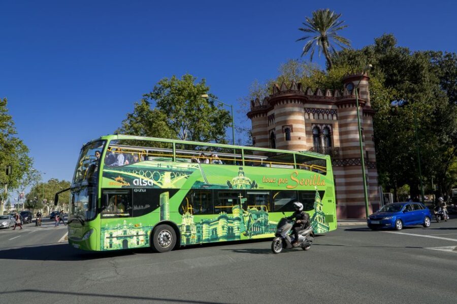 Seville: Panoramic Cruise, Hop-On-Hop-Off Bus & Walking Tour - The Itinerary in Detail