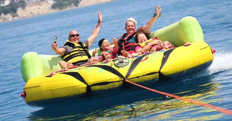 Sidari: Crazy Sofa Water Tube Ride - Why Travelers Love It