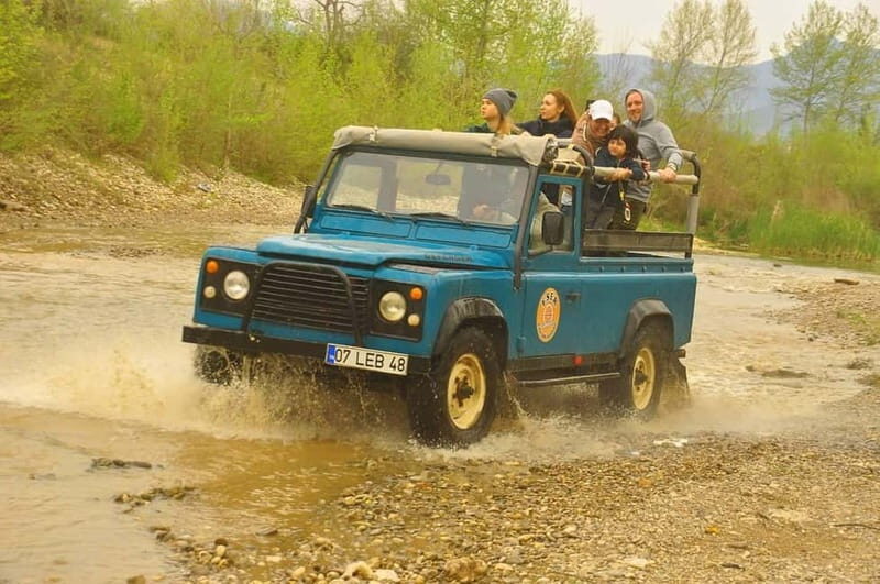 Side: Jeep Safari Tour with Lunch and Green Canyon See - The Itinerary in Detail
