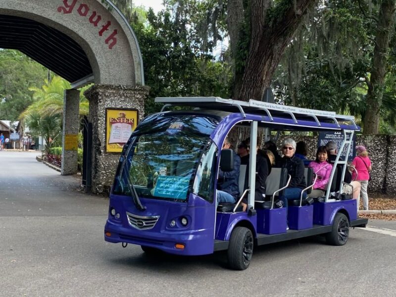St Augustine: Riding with the Ghosts Golf Cart Tour - Key Points