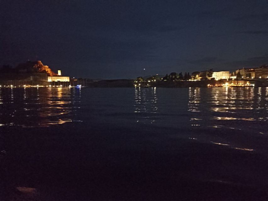 Sunset boat trip from Corfu Town to Mouse Island - Food, Drinks, and Atmosphere