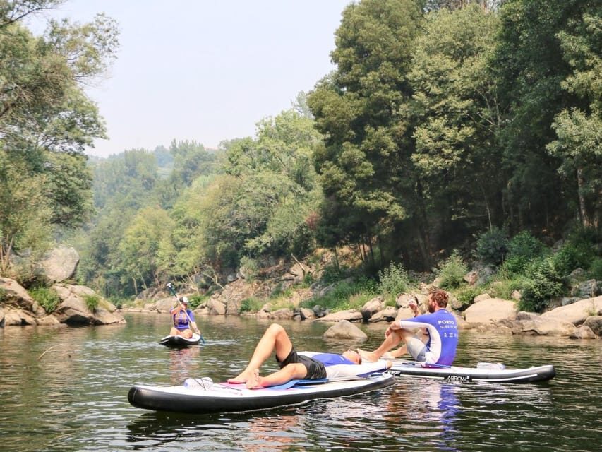SUP TOUR - Explore Porto´s surroundings on a SUP Board - The Launch Point and Initial Paddling