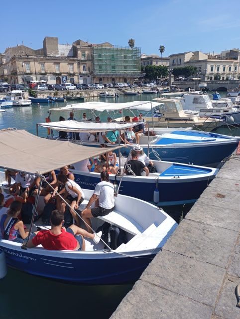 Syracuse:Boat tour Ortigia,Pillirina and seacaves - The Experience in Detail