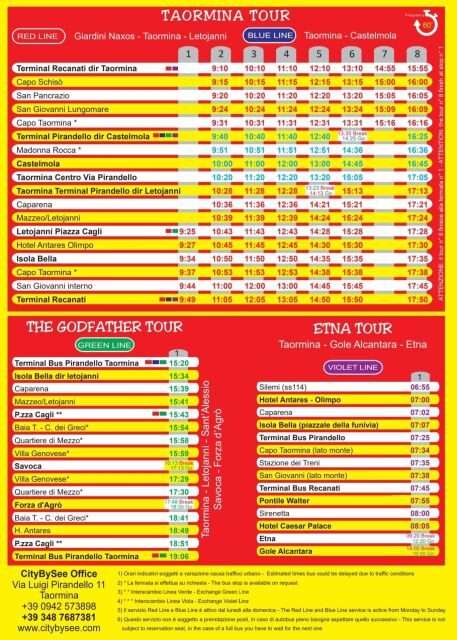 Taormina: Hop-On Hop-Off Green Line Godfather Bus Tour - Why This Tour Matters for Your Trip