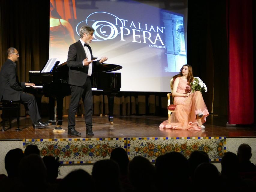 Taormina: Opera Performance in the Nazarena Theater - What’s Included and What’s Not