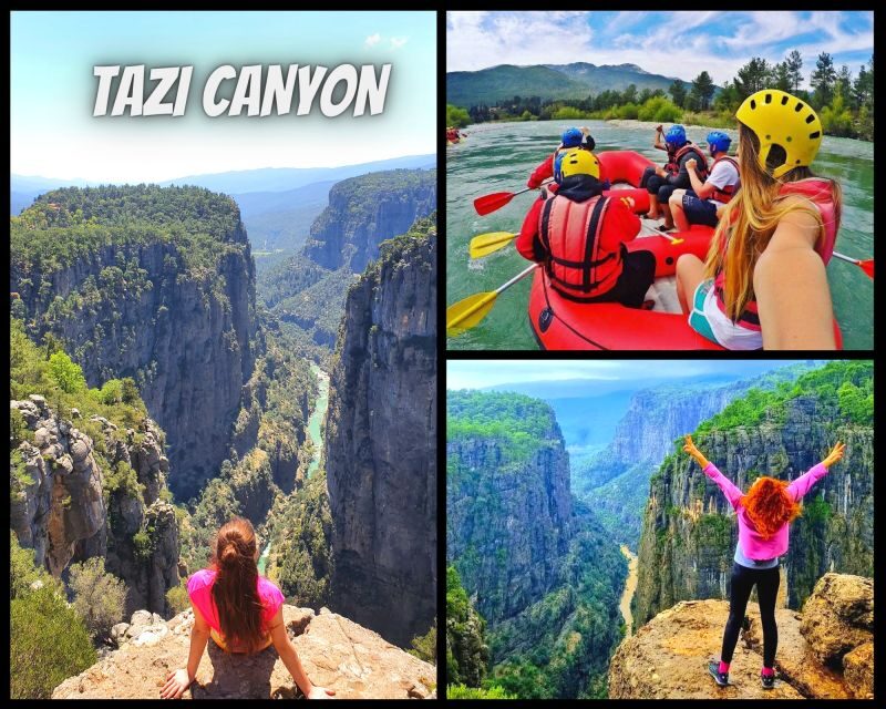 Taz Canyon & Rafting Tour Combo Adventure - Discovering the Antalya Adventure: Taz Canyon & Rafting