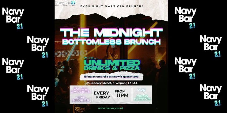 The Midnight Bottomless Brunch | Navy Bar 2.1 - The Itinerary: What You Can Expect from Midnight to Mirth