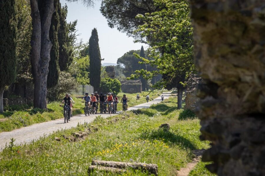 Top Electric MTB Adventure on Appian Way & Aqueducts, (26km) - An In-Depth Look at the Appian Way & Aqueducts E-Bike Tour
