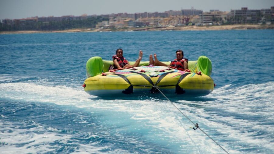 Torrevieja: Speedboat-Powered Inflatable Crazy Sofa Ride - Practical Details and Value