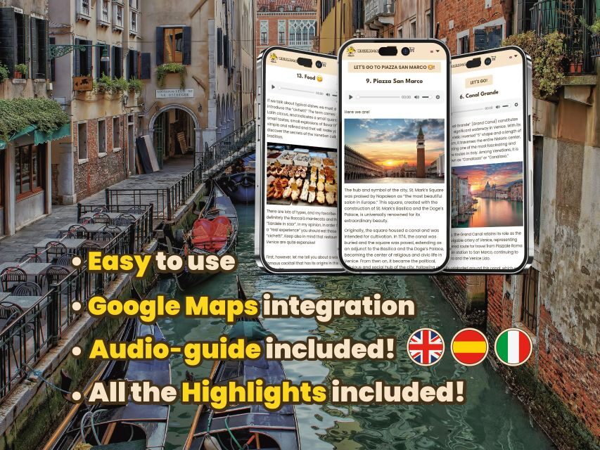 Venezia: Digital Guide made by a Local for your walking tour - The Experience: What to Expect