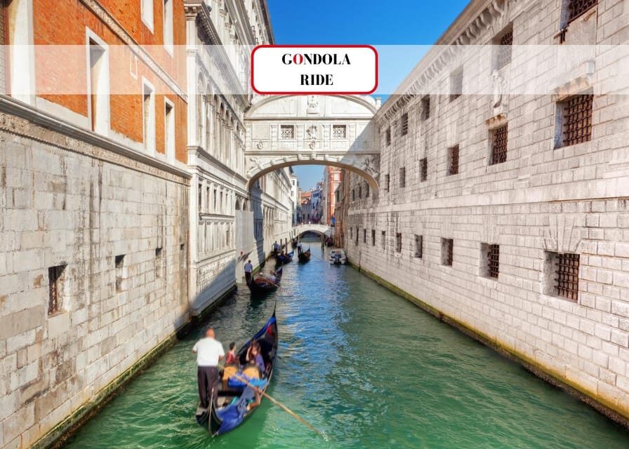 Venice: Shared Gondola Through breathtaking Bridge of Sighs - Practical Tips for Travelers