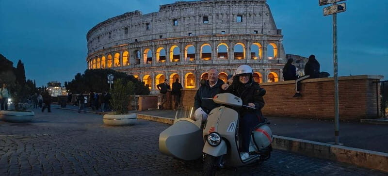 Vespa Sidecar Tour : Rome by Night - A Detailed Look at the Itinerary