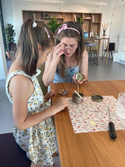 Vienna: Natural soy wax candles Workshop - The Crafting Process