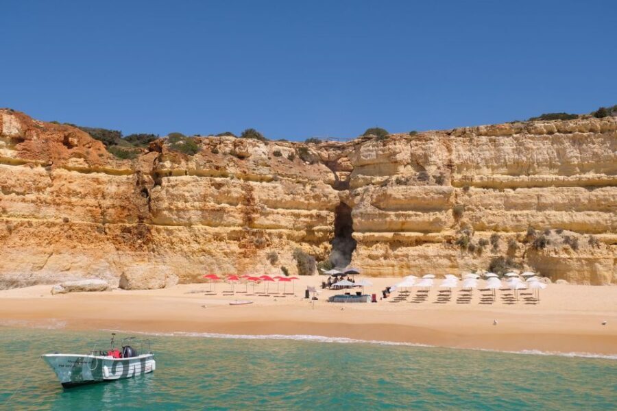 Vilamoura: Guided Sightseeing Cruise with Beach BBQ & Drinks - The Sum Up