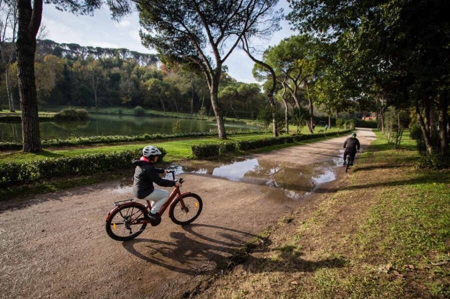 Villa Ada, Villa Borghese and Ponte Milvio: e-biking between nature and history - What Makes This Tour Stand Out