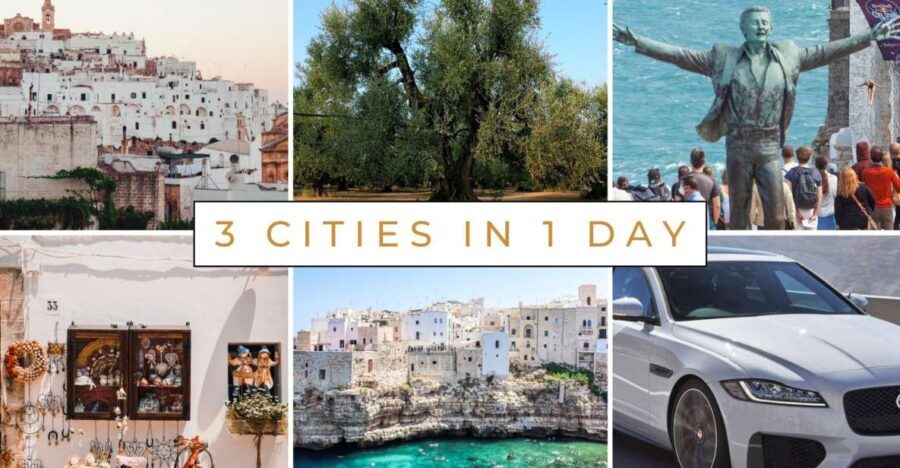 Visit Ostuni, Locorotondo & Polignano: Private or Group tour - What’s Included and What’s Not