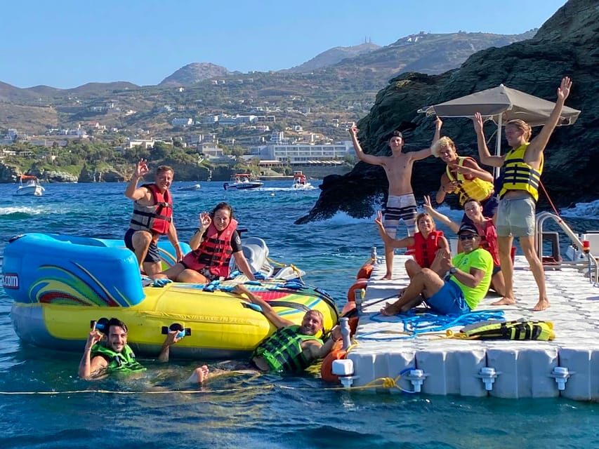 Water Activities Slider or Crazy Sofa - The Setting: Agia Pelagia