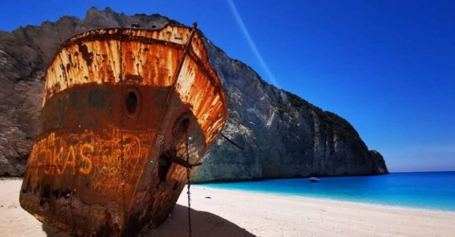 Zakynthos: early morning Shipwreck,Blue Caves and view point - The Itinerary in Detail