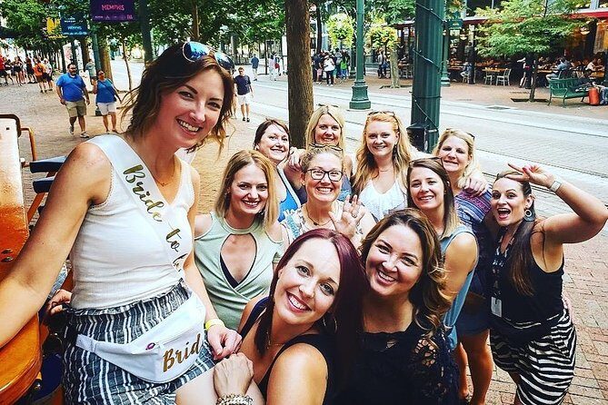 1.5 Hour Private Party Bike Ride in Downtown Memphis - Bringing Your Own Drinks and Food