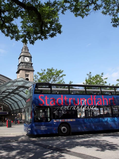 1-Day Hop-on/Hop-off Bus Tour of Hamburg Line D - Starting Point and Route Overview