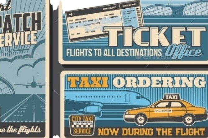24-7 express Airport Shuttle-Taxi & Cars - The Itinerary and Service Details