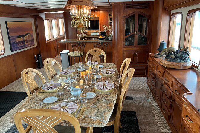 4 Course Dinner Luxury Yacht Dinner cruise out of Friday Harbor - Value for the Price