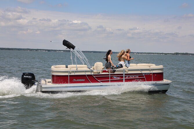 4-Hour Luxury Pontoon Boat Rental in Dewey Beach, DE - The Sum Up