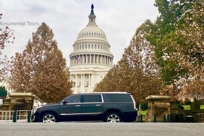 5 Hours Private Chauffeured DC Sight Seeing Tour / SUV & Sedan - The U.S. Capitol and White House: Icons of Politics