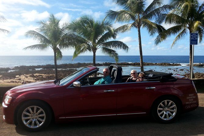 8-Hour Luxury Four Door Convertible Tour of Oahu's South and North Shores - FAQs