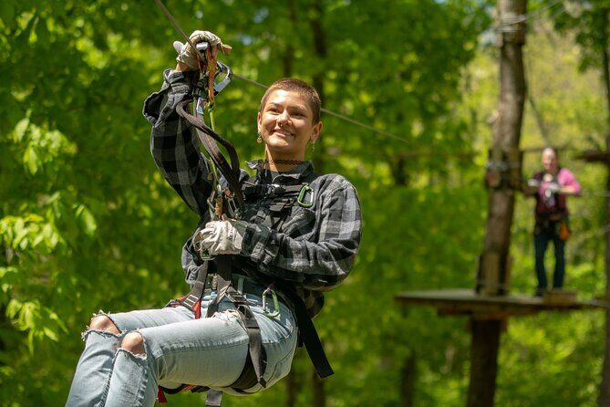 Adventure Park Ziplining and Climbing in Nashville - The Experience from a Visitors Perspective