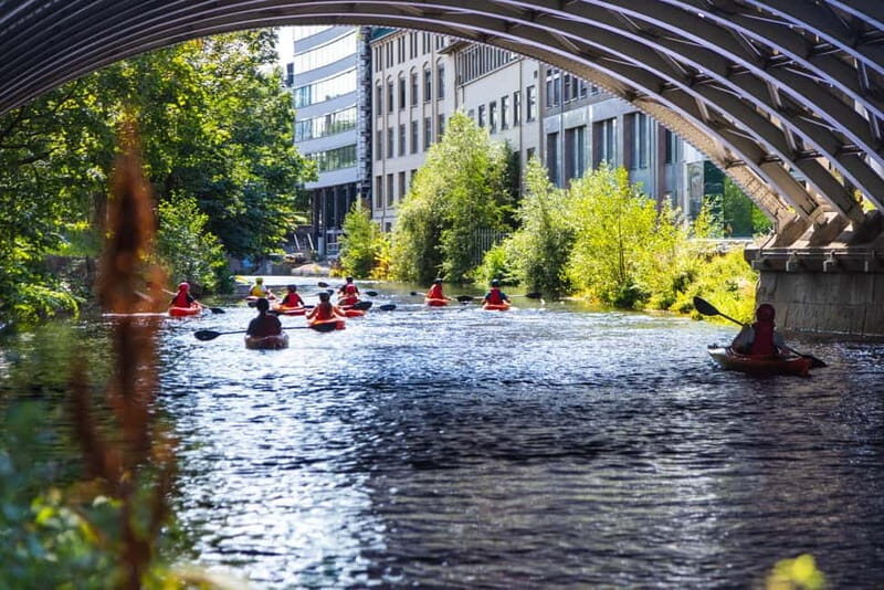 Akerselva River: Urban Paddling Adventure Kayak Tour - The Itinerary in Detail