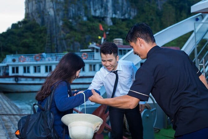 Alova Cruise Premium Day Tour with Pickup from Halong Bay - What Travelers Say