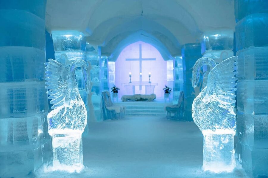 Alta: Igloo Ice Hotel and Hiking to the Frozen Waterfall. - The Hyper-Local Charm of the Ice Hotel