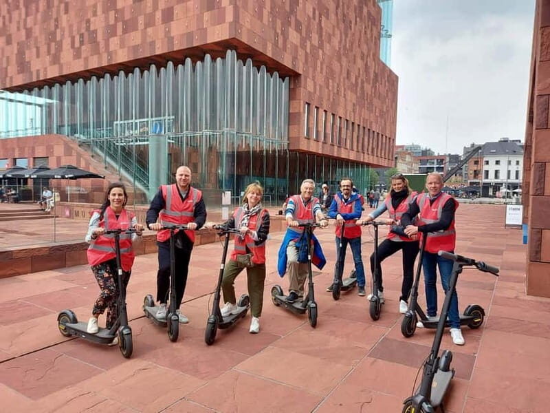 Antwerp: The Big Five City Highlights E-kickscooter Tour - Detailed Itinerary and What You’ll See