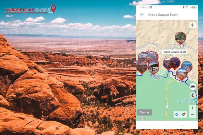 APP Self-guided Grand Canyon route with audio guide - Practicalities and Considerations