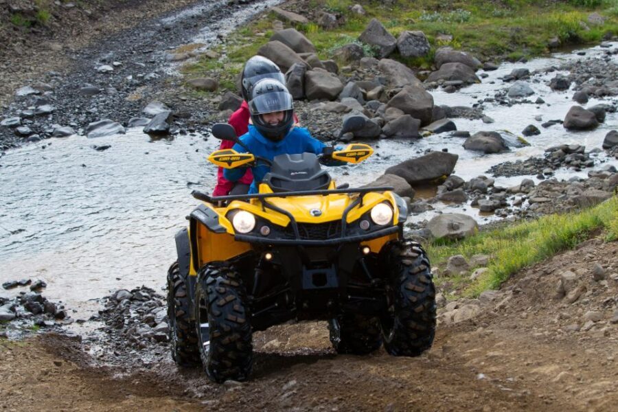 ATV & Helicopter combination tour From Reykajvik - ATV Adventure: From Lake Hafravatn to Reykjavik Peak