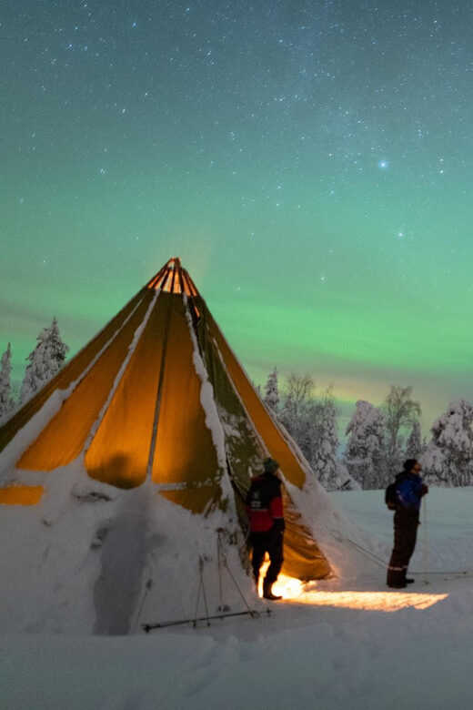 Auroras Northern Lights in Saariselka - Key Points