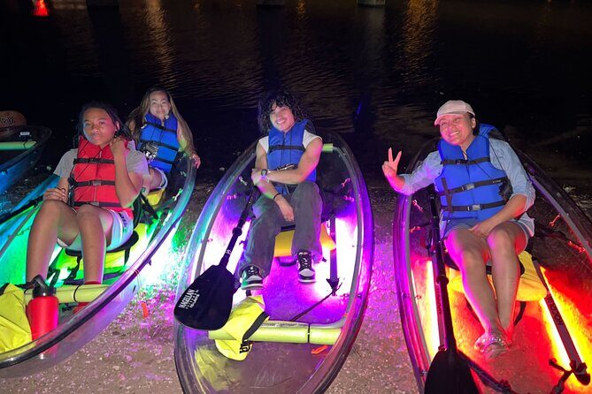 Austin Texas Night Clear Kayaking Glow Tour - The Value of the Experience