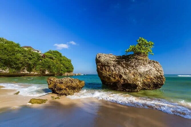Bali ATV Ride Adventure and Uluwatu Temple Sunset Tour - Padang Padang Beach: Sun, Sand, and Surf