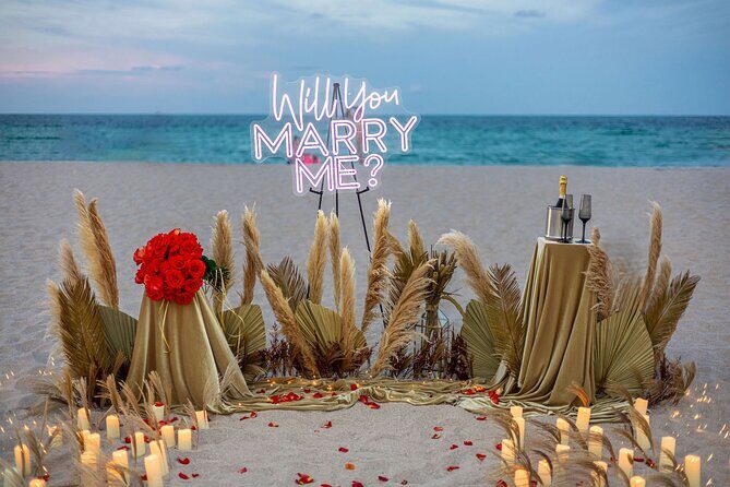 Beach Marriage Proposal - Key Points