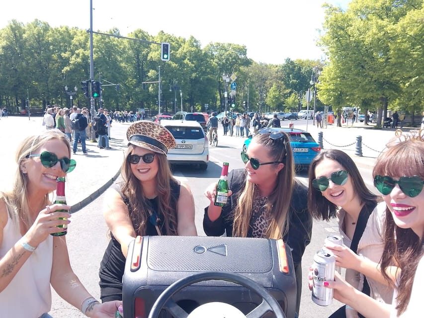 Beer Bike & Party Bike: Unforgettable Berlin City Tour incl. pickup - What to Expect During the Experience