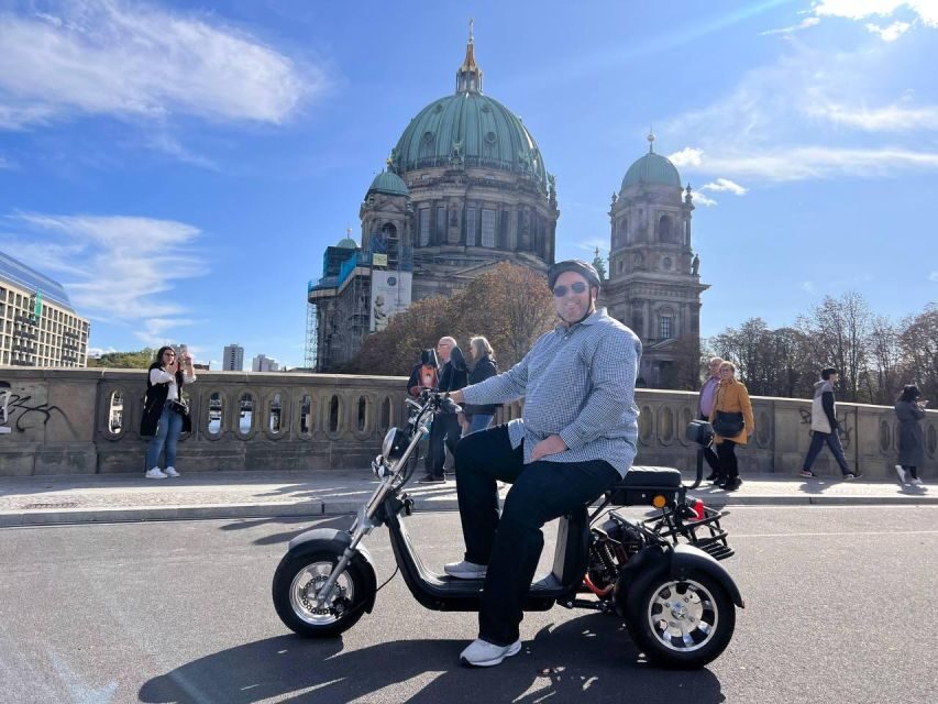 Berlin City: 2 Hour Guided Fat Tire E-Scooter Tour - Itinerary Breakdown and Key Highlights