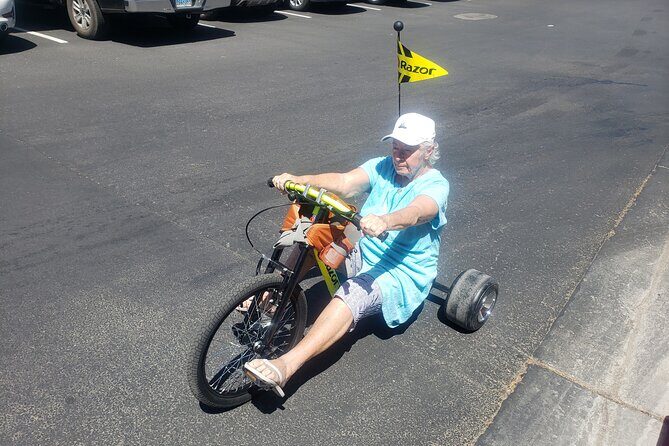 Big Wheel Drift Trike Rental on The Las Vegas Strip - FAQ
