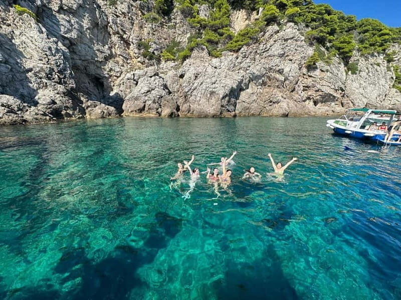 Blue Cave-Green caves-Lopud Sandy beach - tour with drink - The Itinerary: What to Expect on This Croatian Water Adventure
