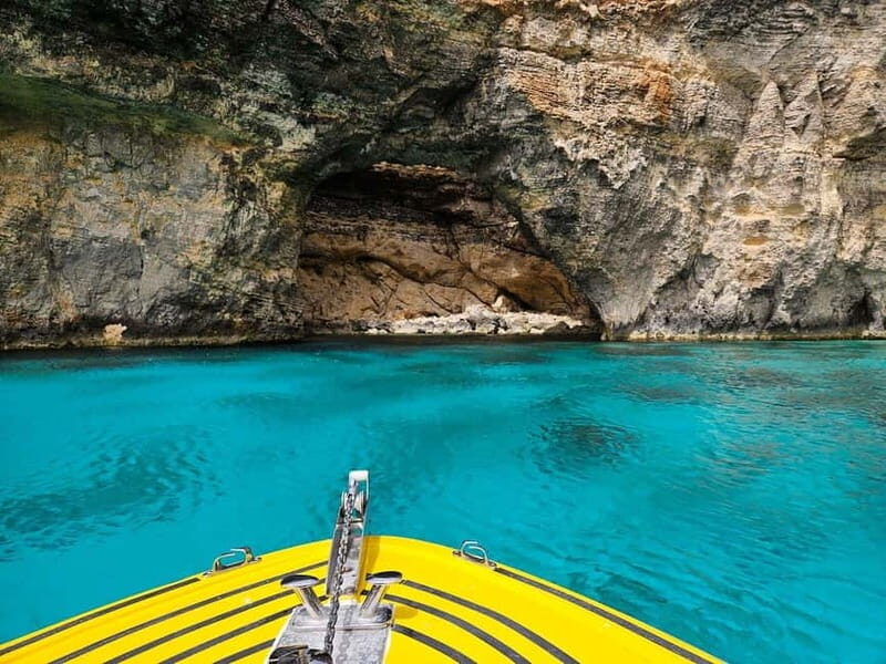 Blue Lagoon:Malta Crystal Lagoon, Comino,Private Speedboat - A Detailed Look at the Itinerary and Stops