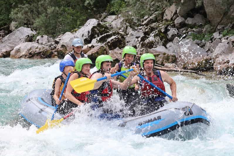 Bovec: Soa River Rafting Adventure with Photos and Drink - What to Expect on the Tour